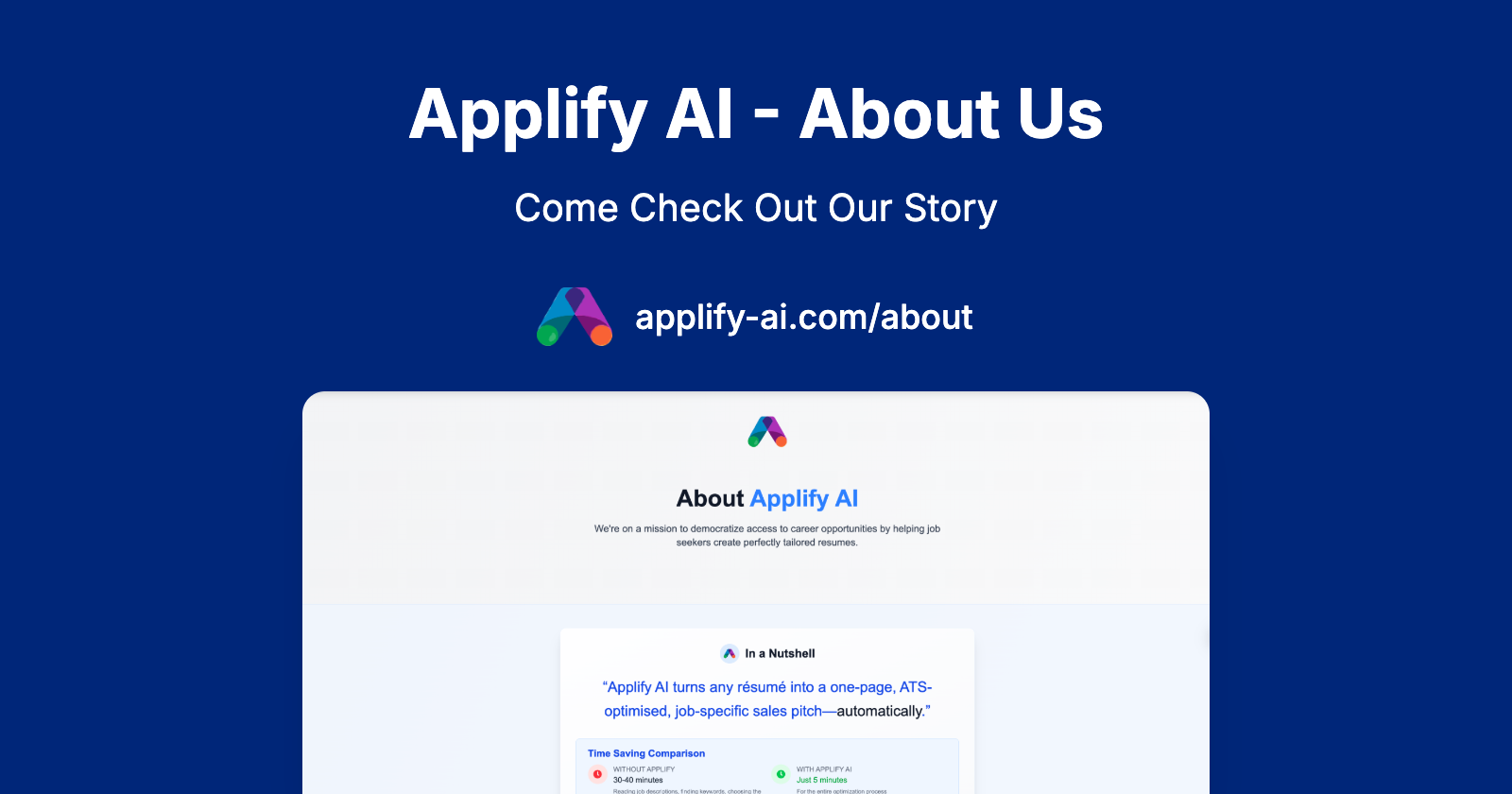 About Applify AI | Our Mission and Story | Applify AI